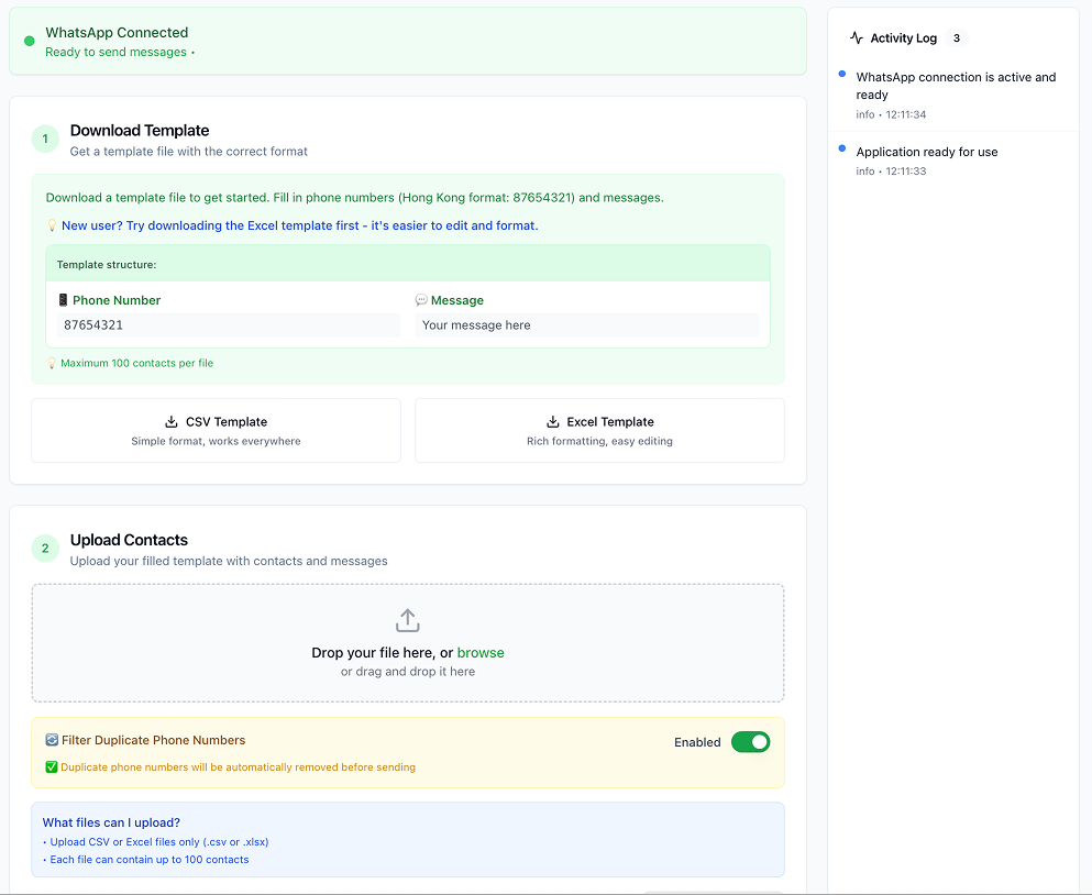 Business Notification System